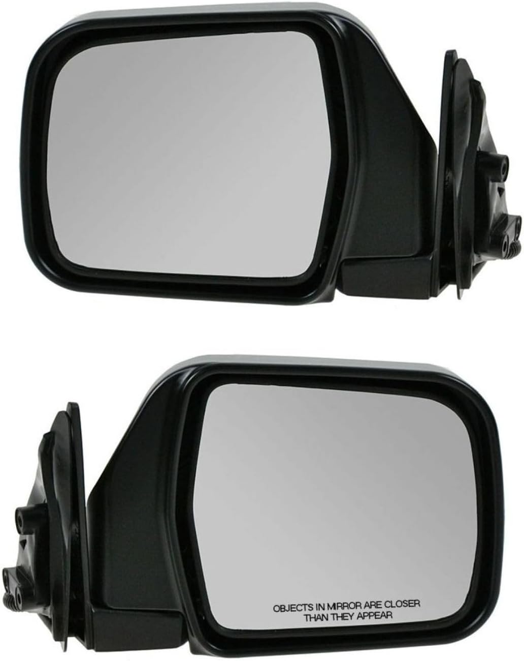 Amazon.com: Replacement Chrome Folding Power Side View Mirrors Left and ...