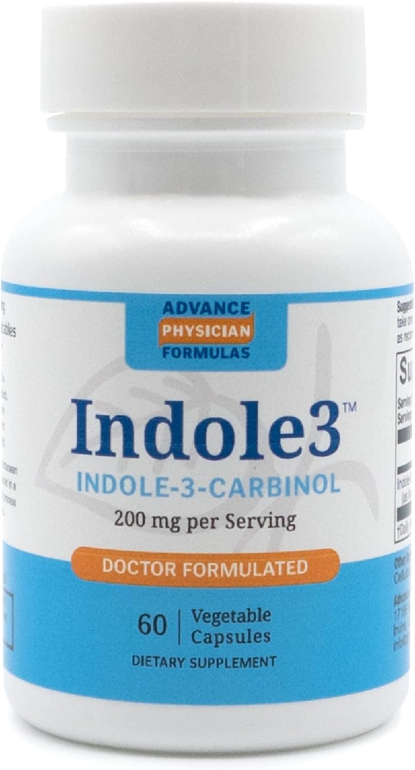 Advance Physician Formulas, Inc, Indole-3-Carbinol, 200 mg, 60 Capsules ...