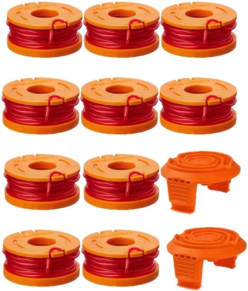 Amazon.com : Trimmer Spool Line for Worx WA0010,Edger Spool fits for ...