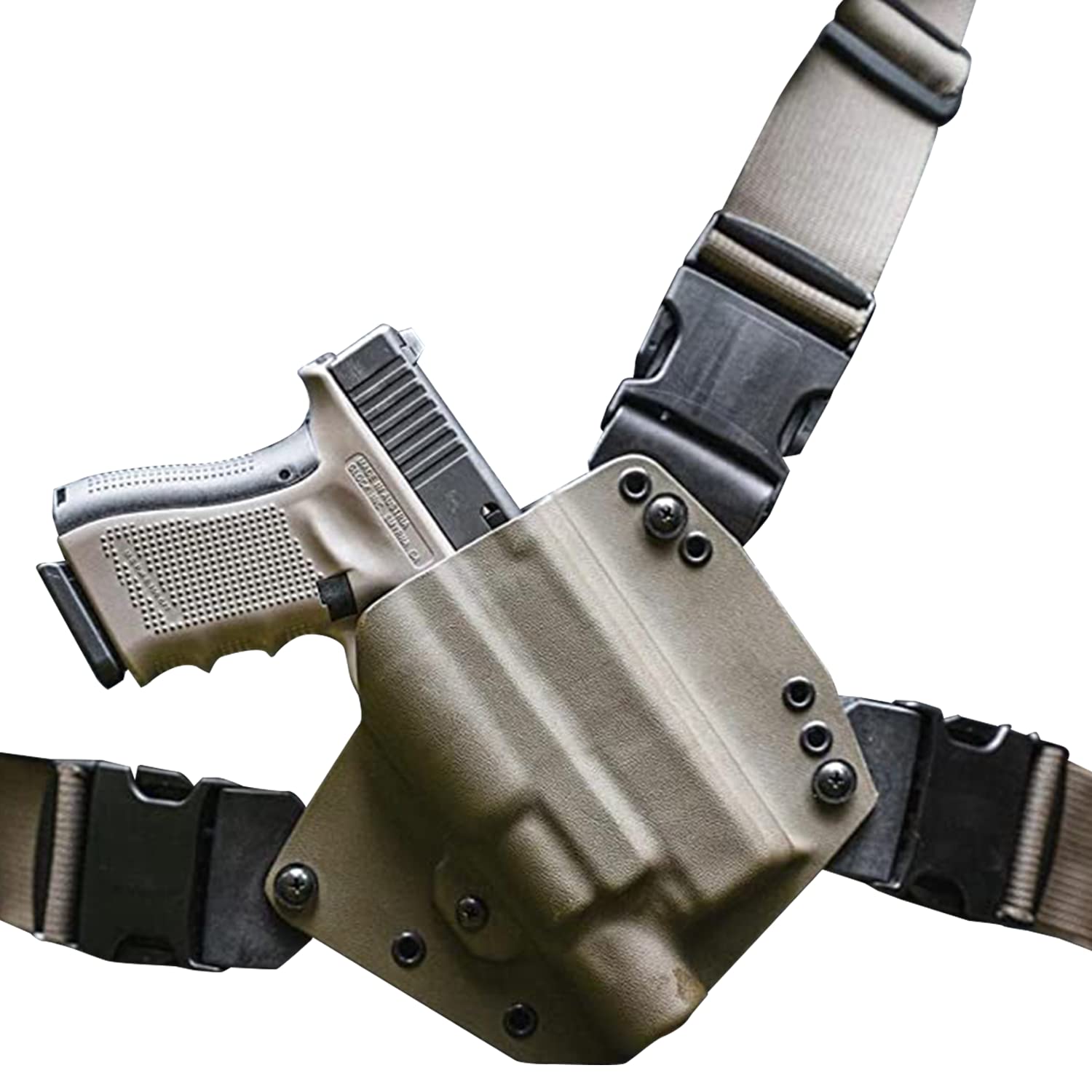 HolsterBuilder Universal Chest Rig & Mounting Hardware - Underarm ...