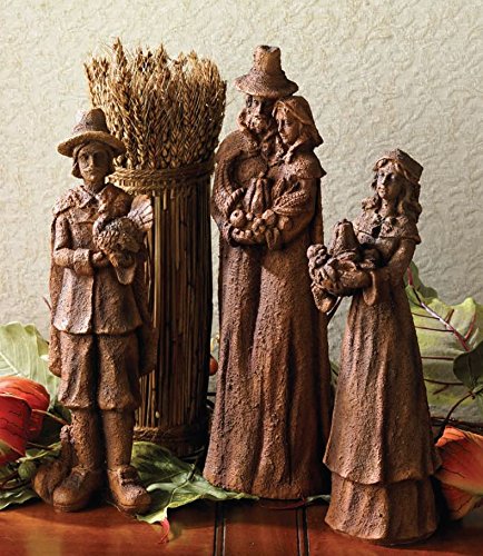 Rustic and Timeless 12 Inch Pilgrim Boy Figurine Perfect for ...