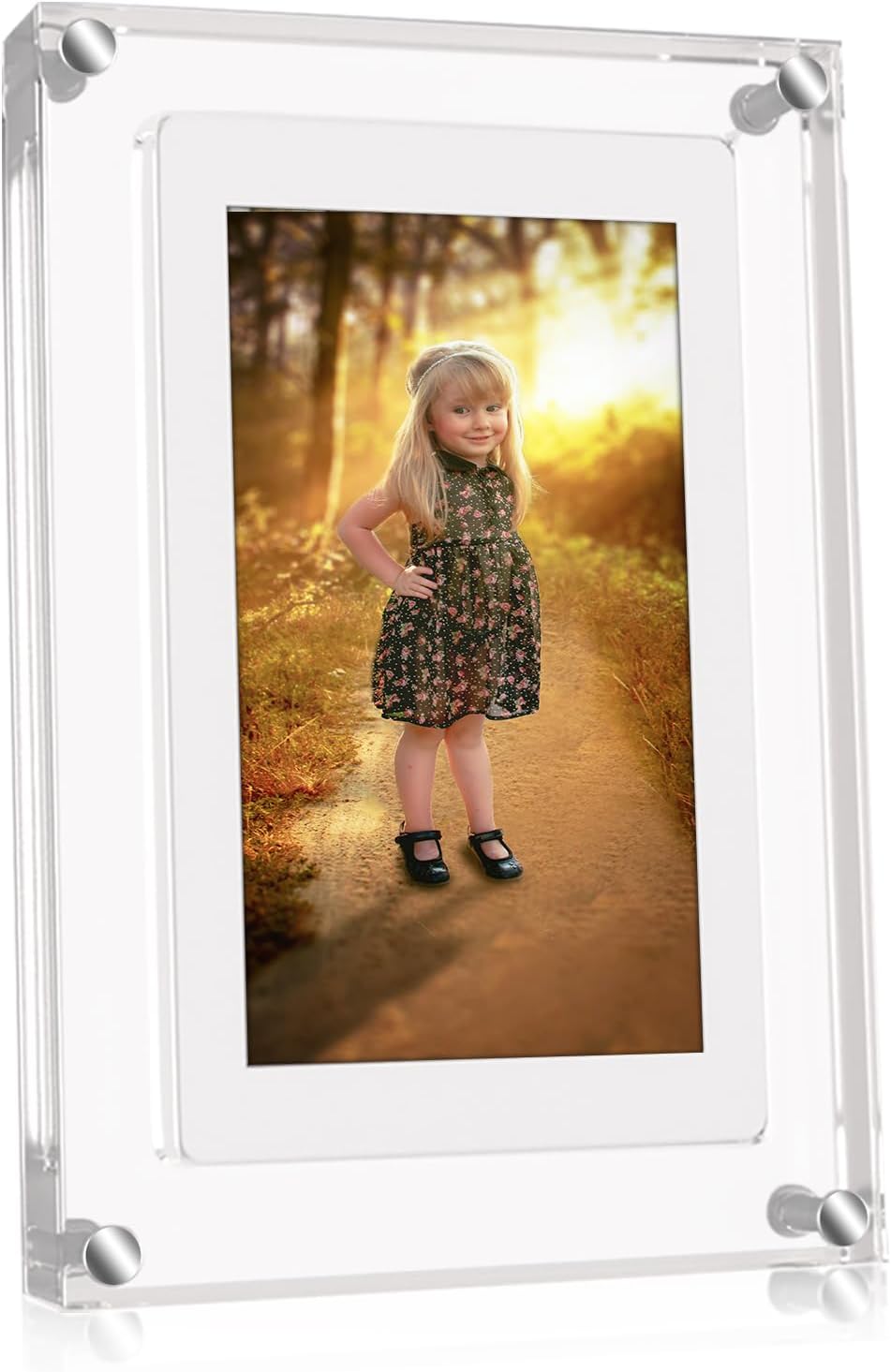 Buy Amaboo 5 Inch Acrylic Digital Picture Frame, Motion Video Frame ...