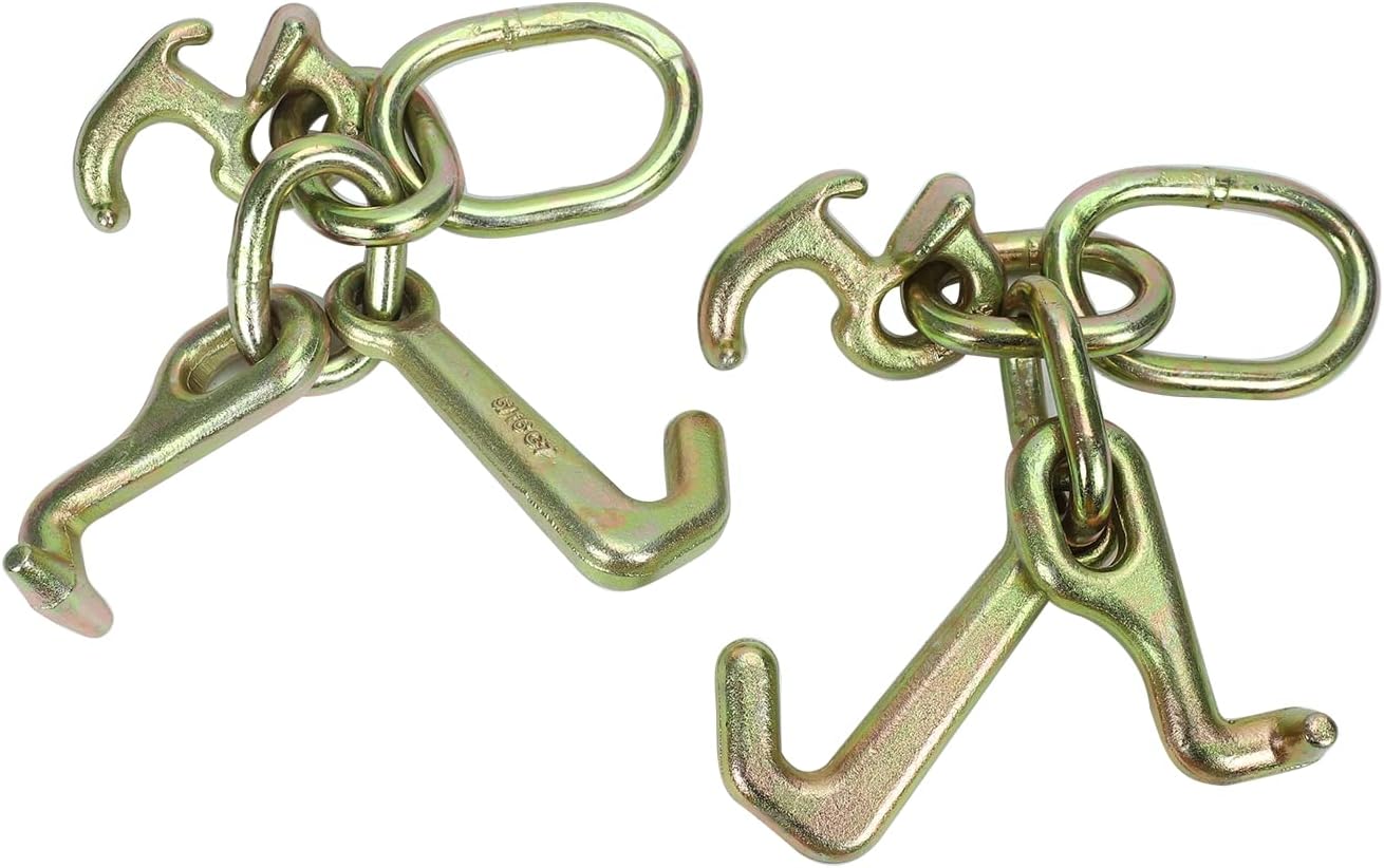 Amazon.com: Hi-Gear 2 Pack RTJ Cluster Hook Tow Truck Car Hauler ...