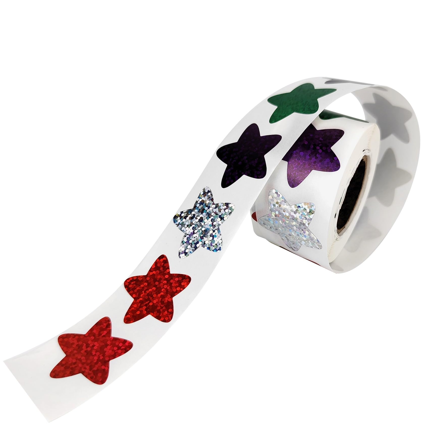 Amazon.com: 500 Pack Glitter Star Stickers, 1 Inch Small Star Stickers ...
