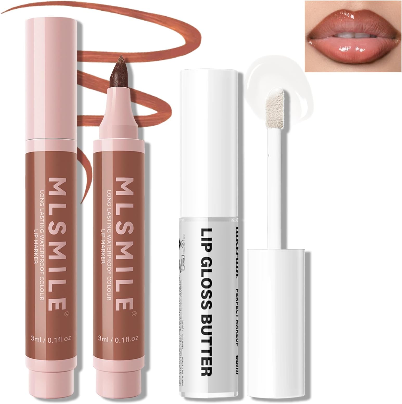 Amazon.com : HOSAILY Lip Liner Marker Pen, Lip Stain Liquid Lipstick ...