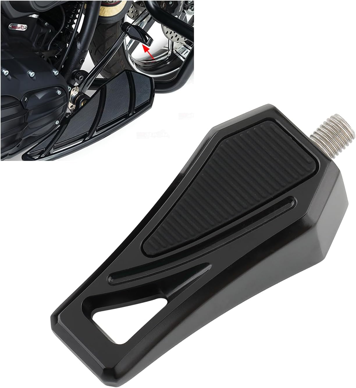 Amazon.com: LENKDOU Phantom Shift Peg Black Heel Toe Shifter Pegs for Harley Touring, Softail ...