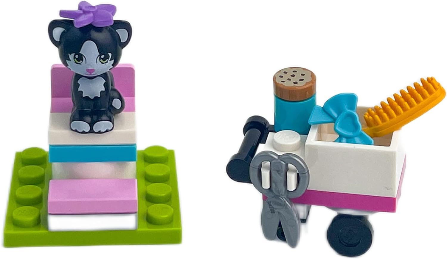 Amazon.com: LEGO Friends Accessory Set: Kitten Felix with Grooming Cart ...