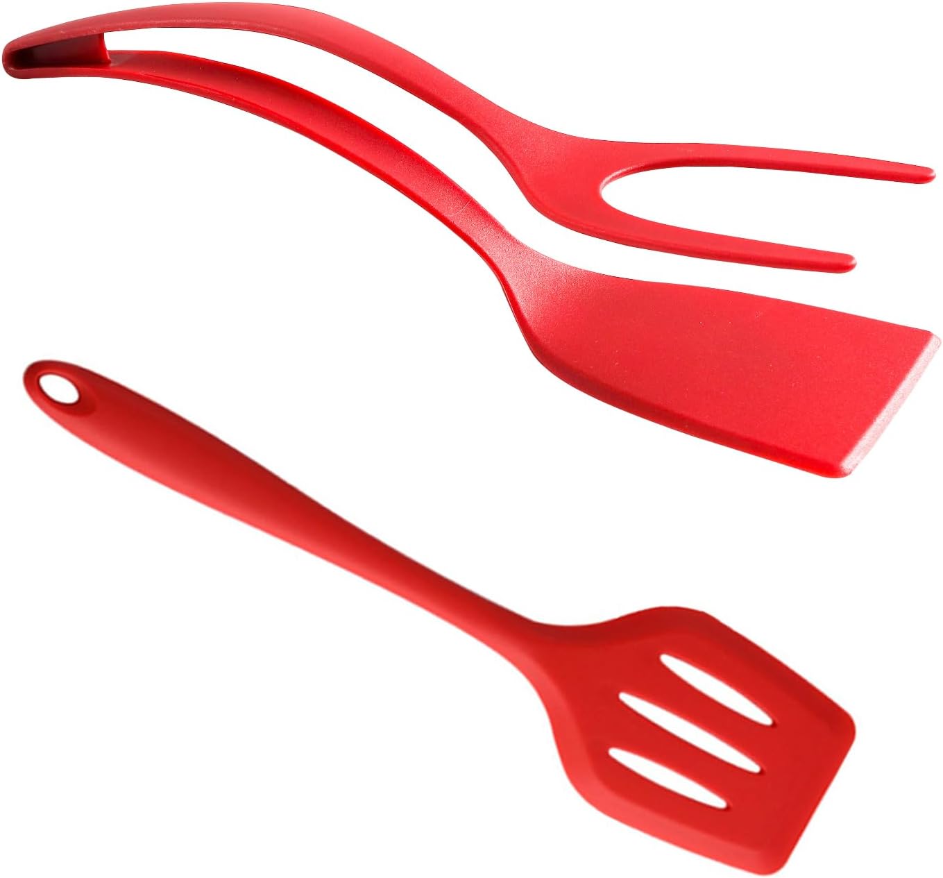 1 Piece of Egg Spatula, 1 Piece of Spatula, Omelette Flipper, Silicone ...