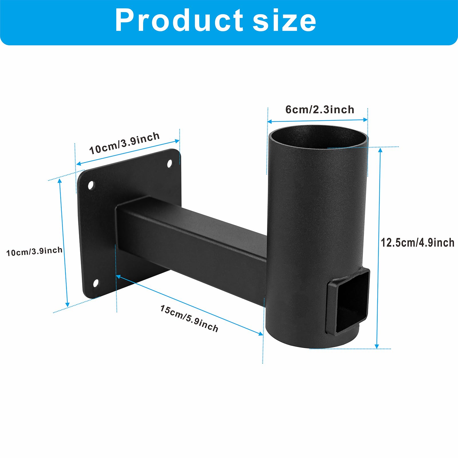 Snapklik.com : 90 Degree Wall Mount Bracket,L Shape Bracket Tenon ...