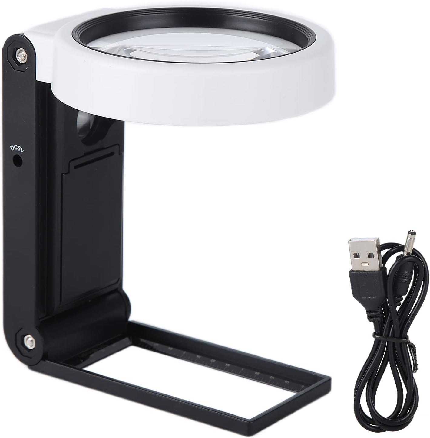 Amazon.com: Magnifiers Magnifier with Light, 60x Handheld Magnifier, 12 ...