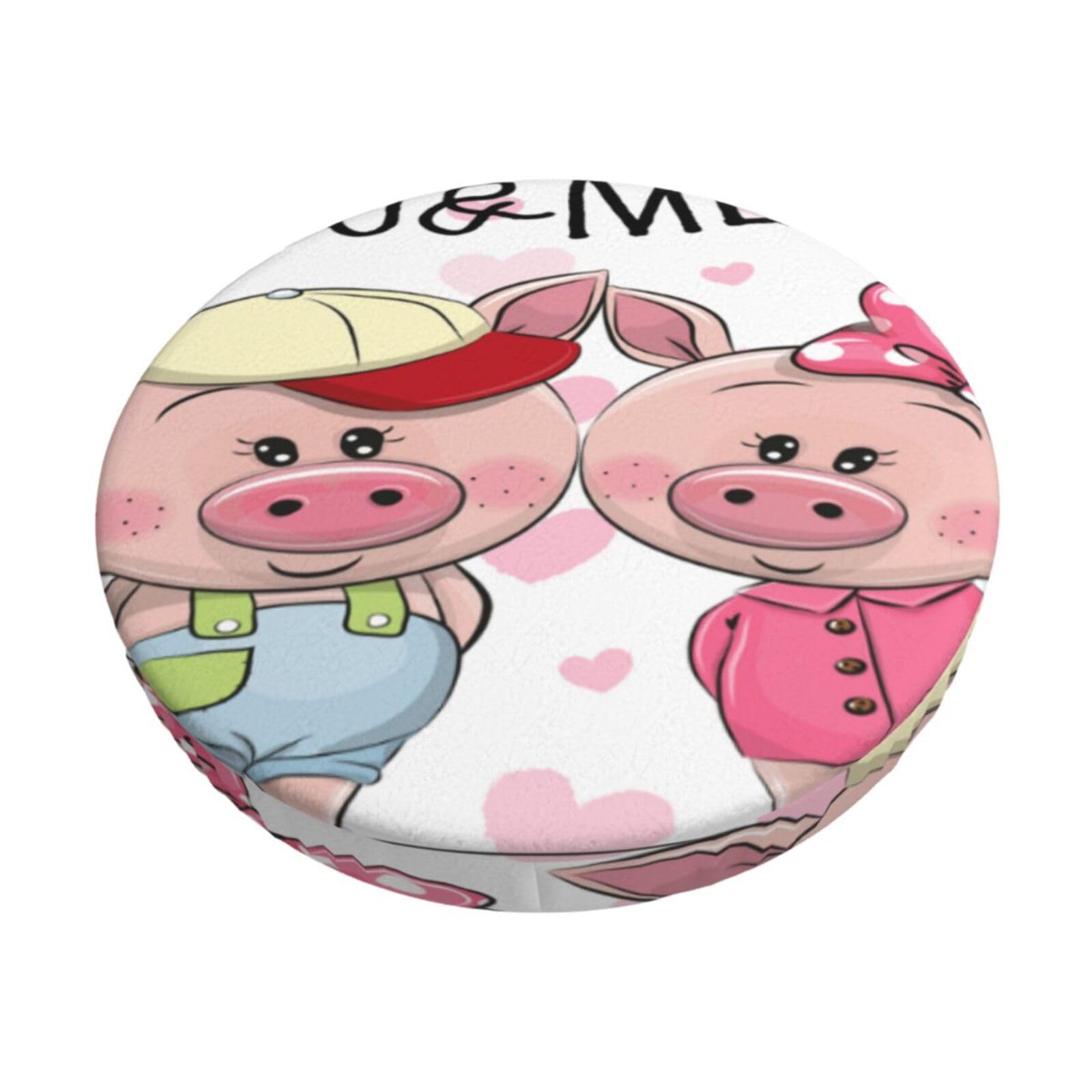 Two Cartoon Pigs