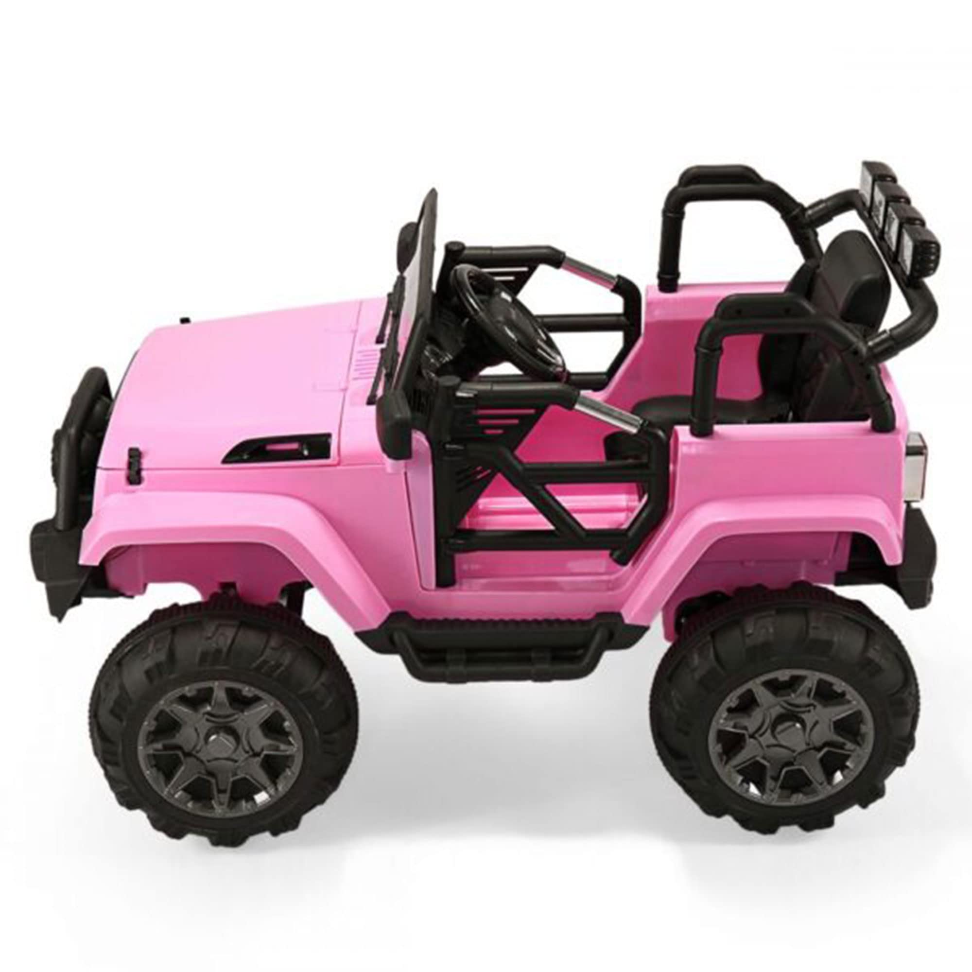 TOBBI 12V Kids Electric Battery Powered Wrangler Ride On Toy with ...