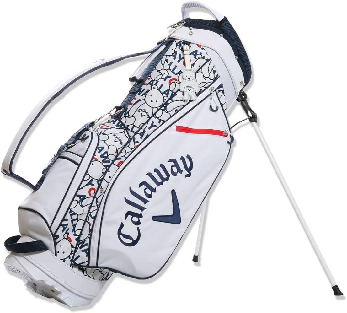 Amazon | [キャロウェイ] ゴルフ キャディバッグ スタンド型 6分割 9型 46インチ 2.6kg Callaway BG CG STN BEAR WMS FW 22 JM ゴルフ ...