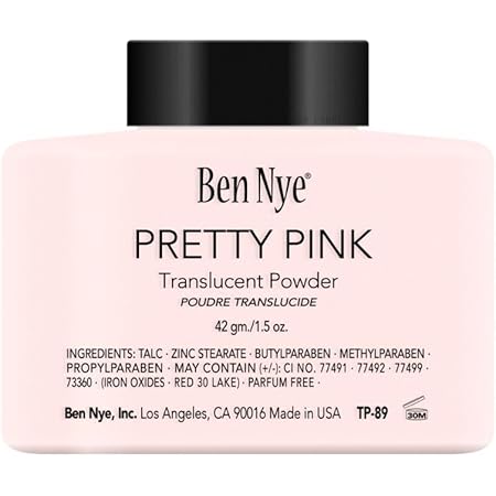 Amazon.com : Pretty Pink Powder : Ben Nye Cosmetics : Beauty & Personal ...