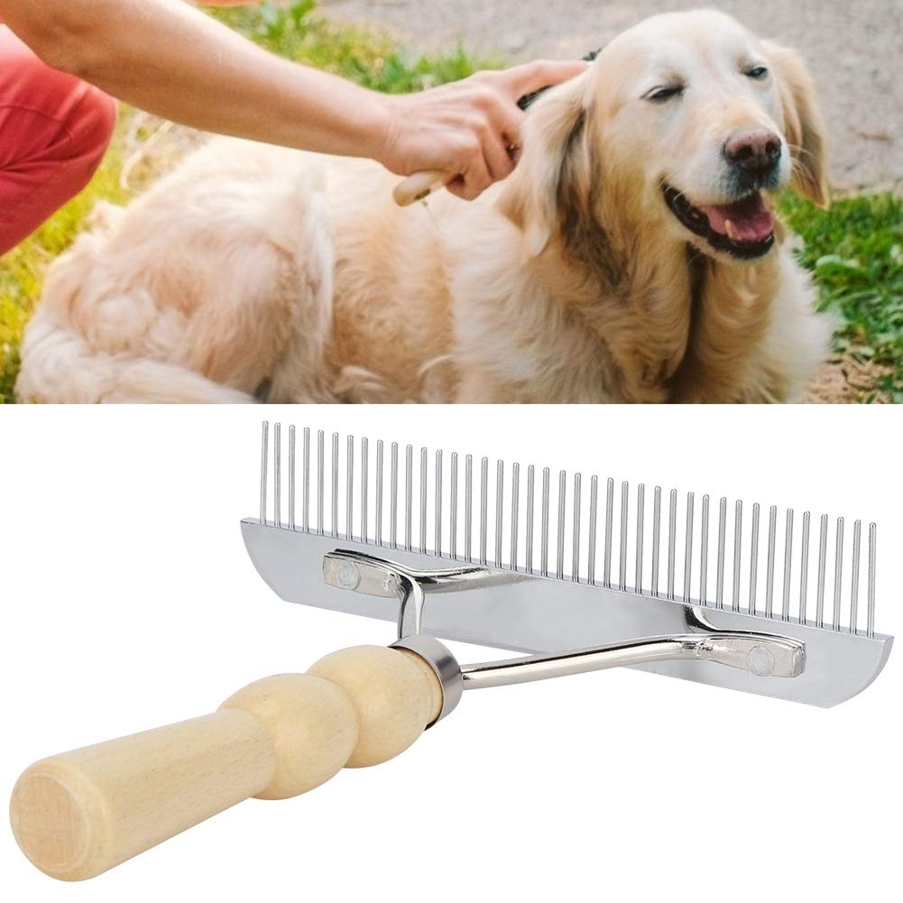 Amazon.com: Pet Dog Grooming Rake, Pet Grooming Massage Comb Hair ...