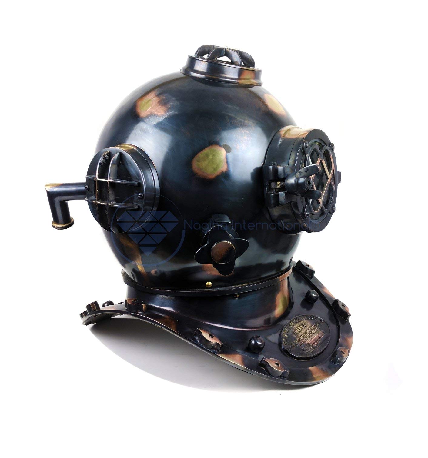 Old Diving Helmet Scuba Diving Nautical Helmet | Maritime Ship's ...