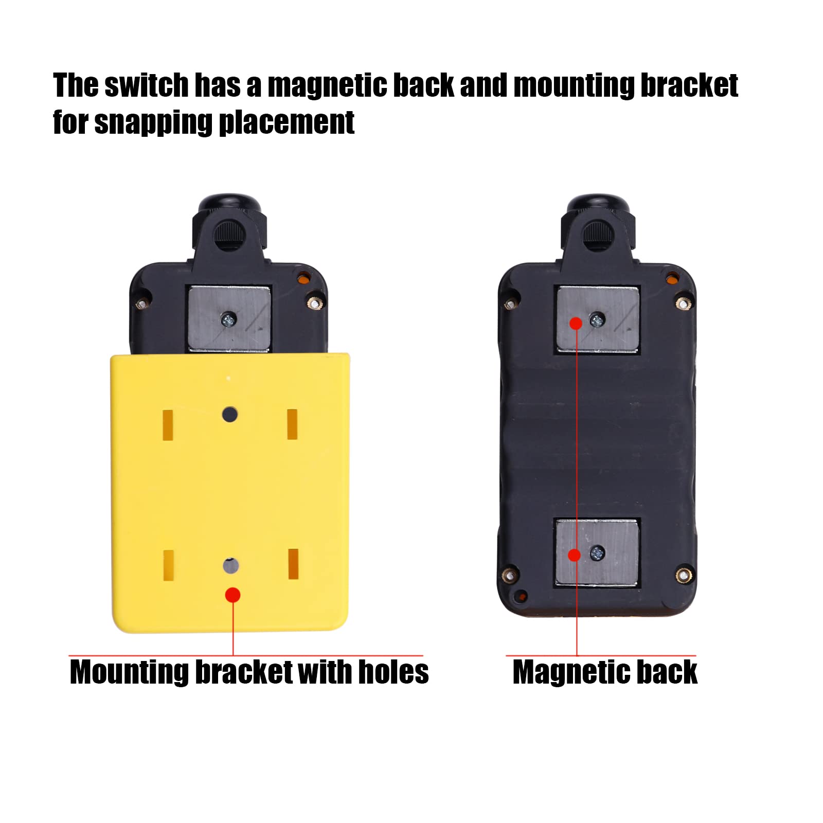 Snapklik.com : VOZINMOST Dump Trailer Remote Control Switch 12V DC ...