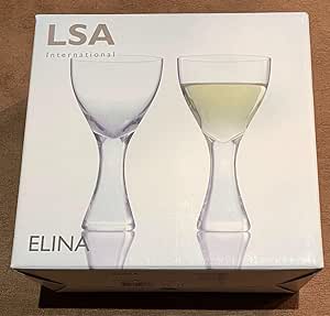Amazon | LSA ELINA ペアワイングラス A | ノーブランド品 | ワイングラス 通販