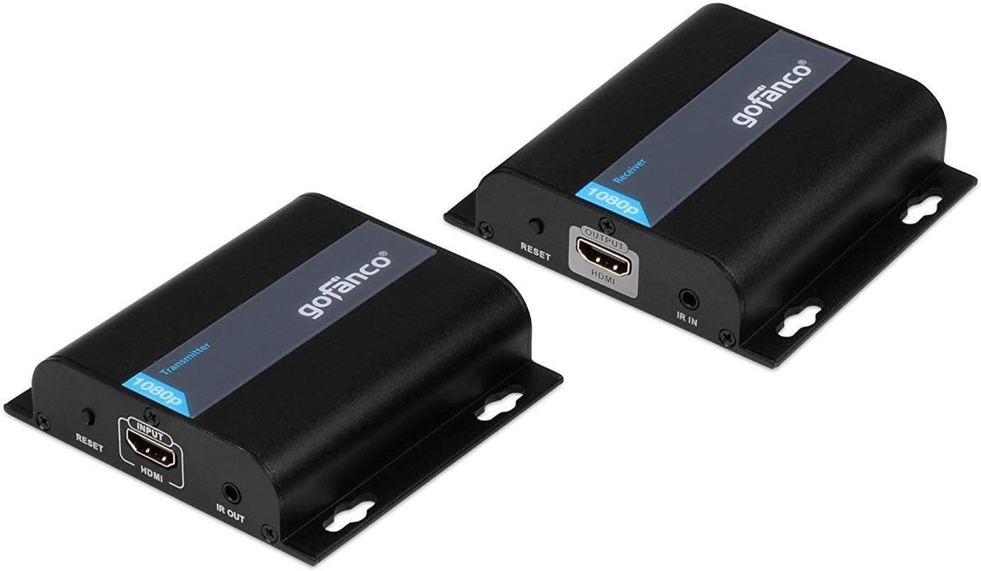 Amazon.com: PWAY HDMI Extender 500ft Over Single Cat5e/6, One to ...