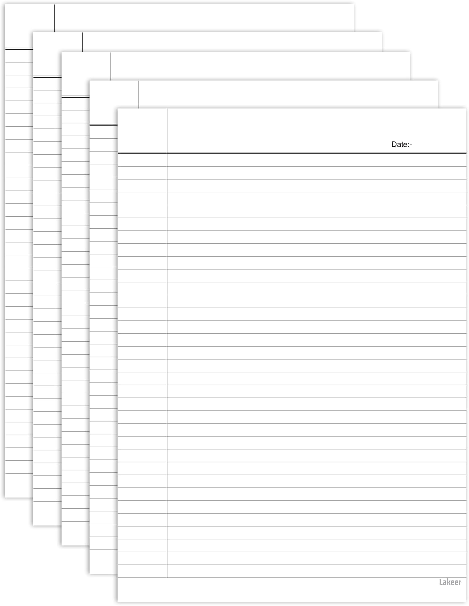 advancedestore Full Scape Paper | 31.5 cm X 19.5 cm 240 Sheets (RULL ...