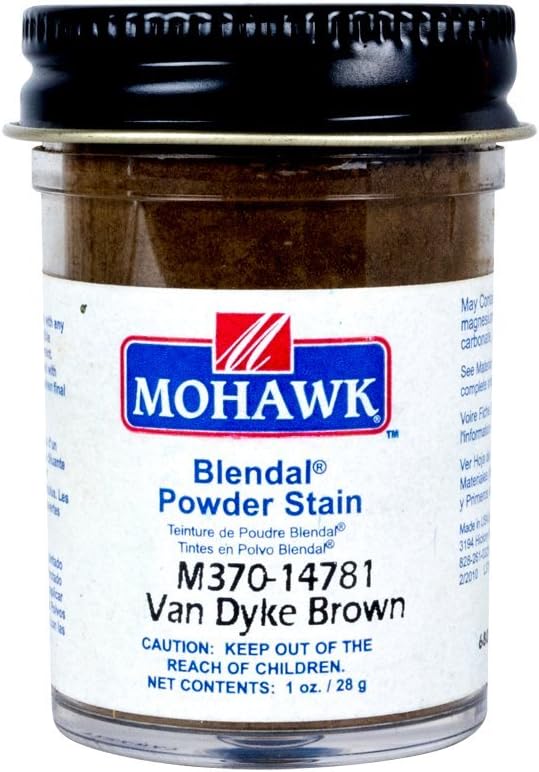 Mohawk Blendal Powder Stain (Van Dyke Brown) - Amazon.com