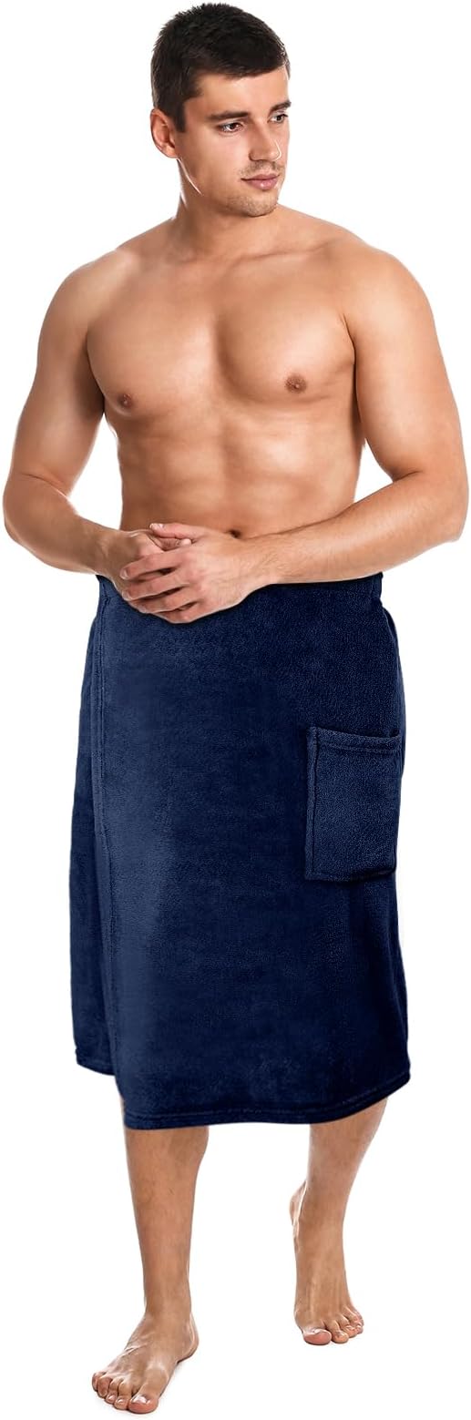 Amazon.com: Turkish Cotton Terry Velour Adjustable Body Wrap Towel for ...