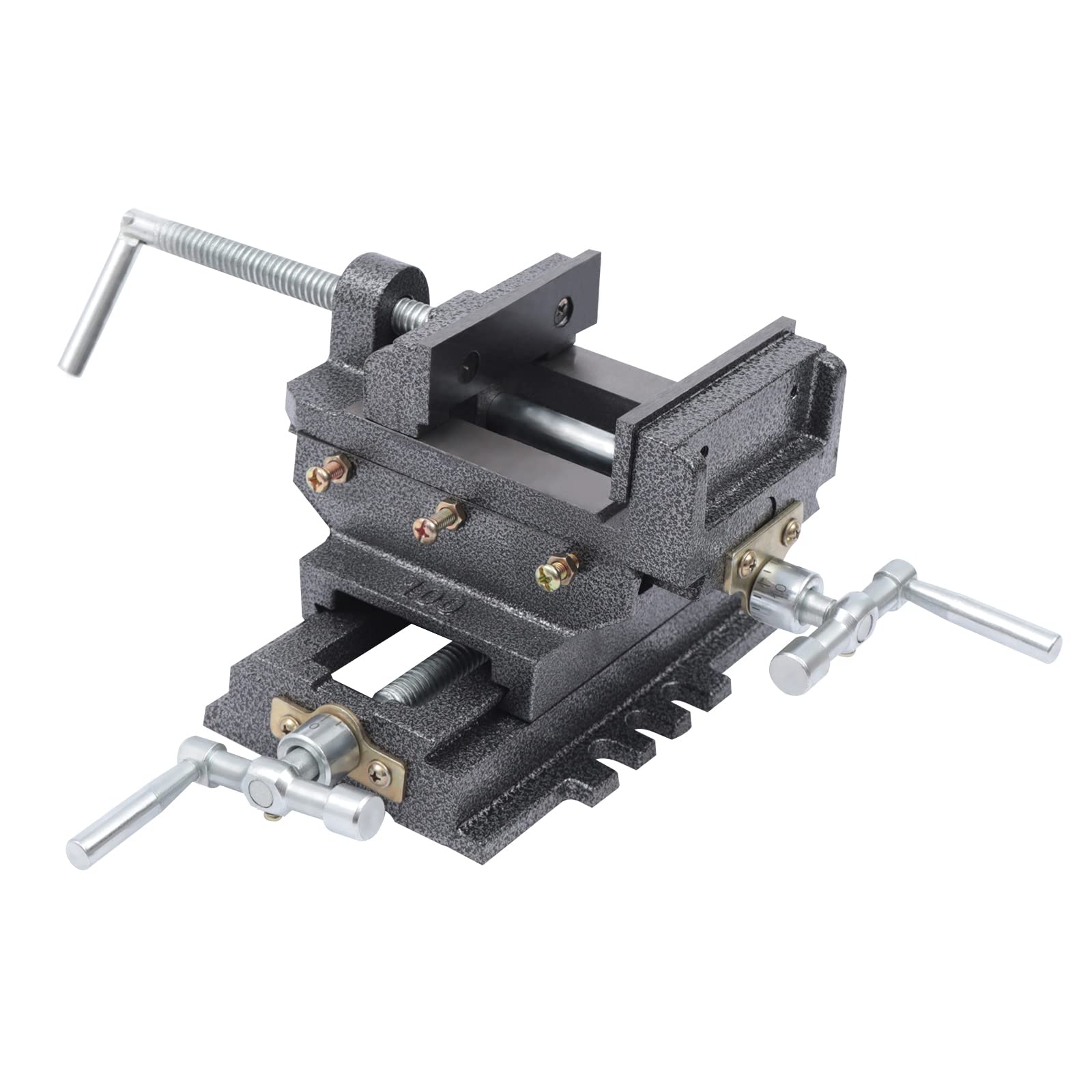 Snapklik.com : 4" Cross Slide Drill Press Vise, Compound Bench Table ...