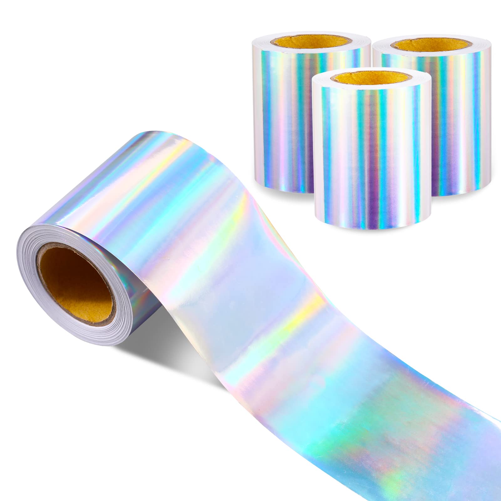 Snapklik.com : 99 Feet Iridescent Bulletin Board Borders Holographic ...