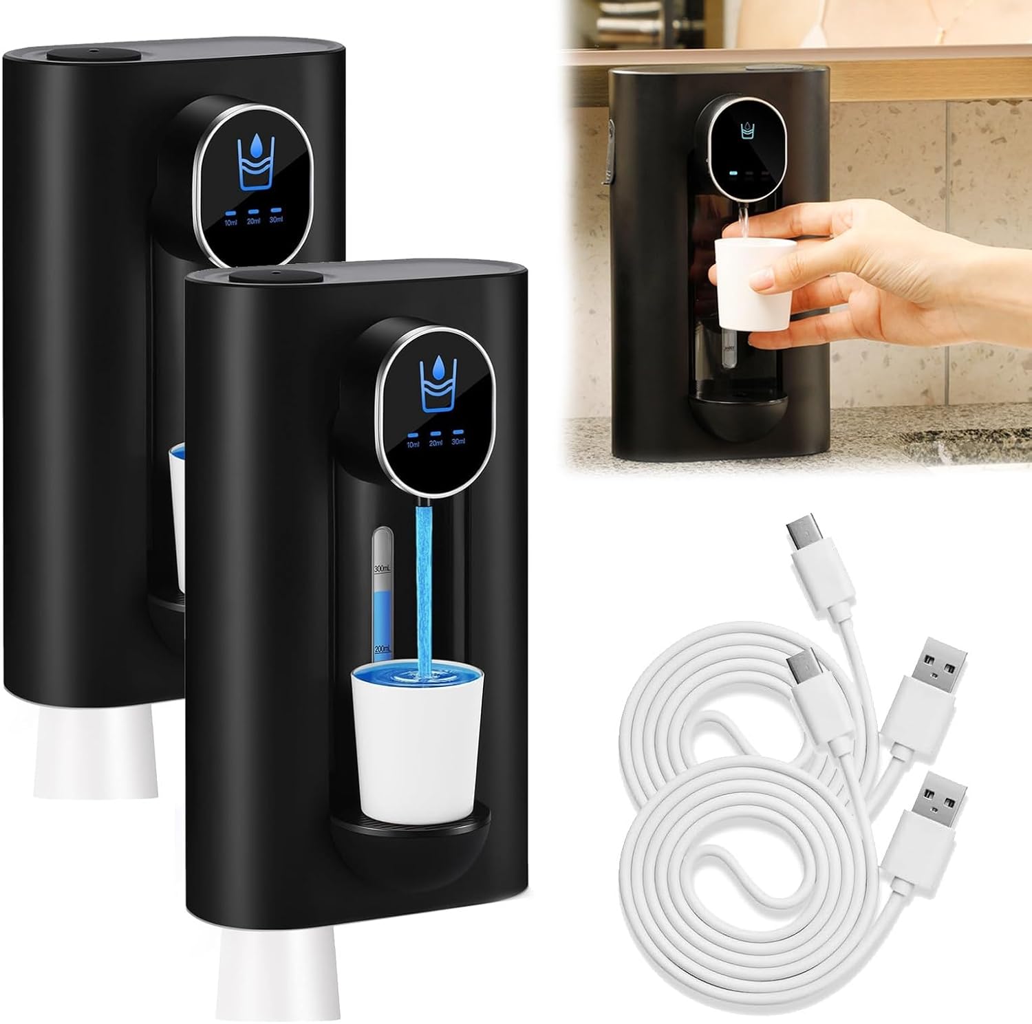 Amazon.com | Bar Shot Station Mini Liquor Dispenser - Automatic ...