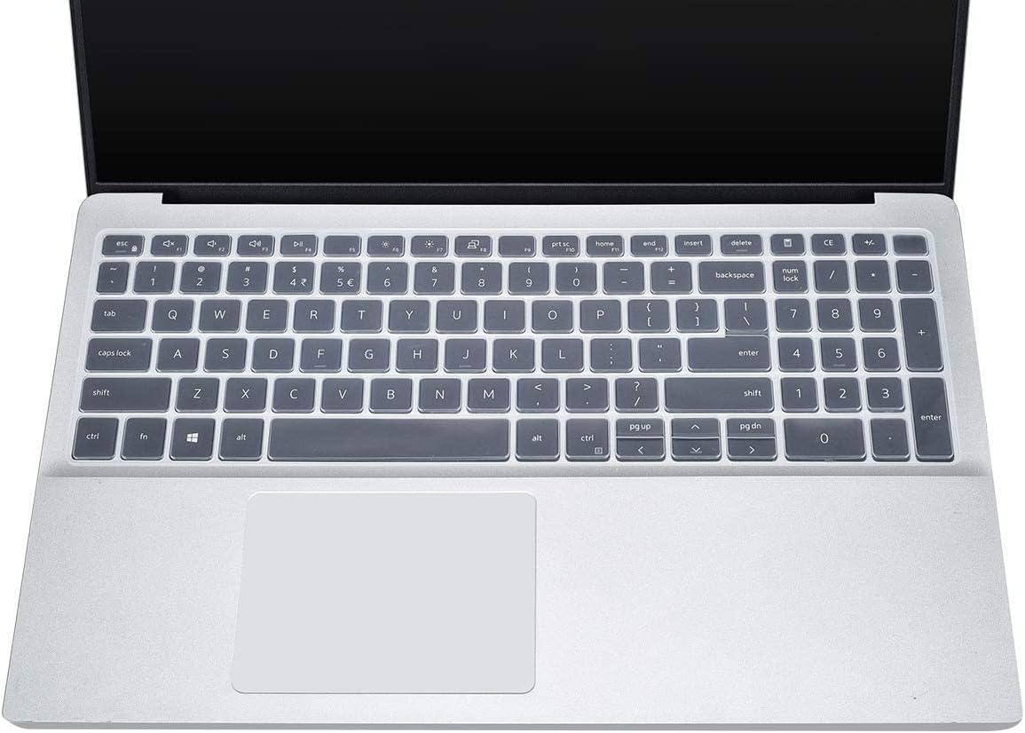 RAYA Silicone Keyboard Skin Cover for Dell G15 Series 15.6 inch Laptops ...