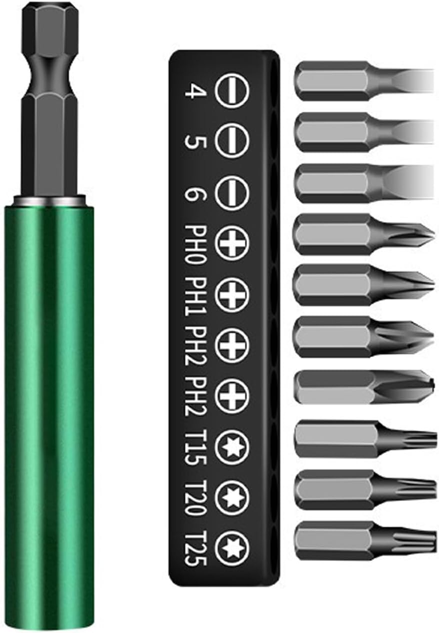 Magnetic Drive Guide Quick Release Screwdriver Bit Holder Extension ...