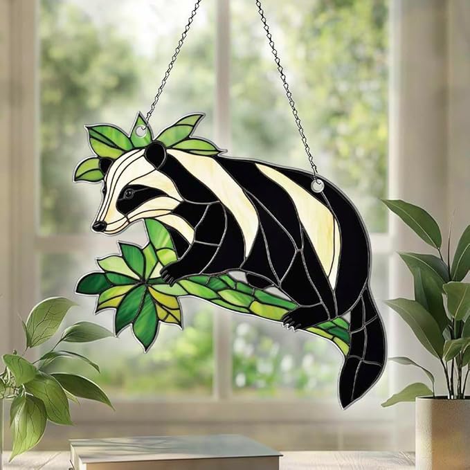 Amazon.com: Badger Ornaments Decor for Christmas Tree - Badger Gifts ...