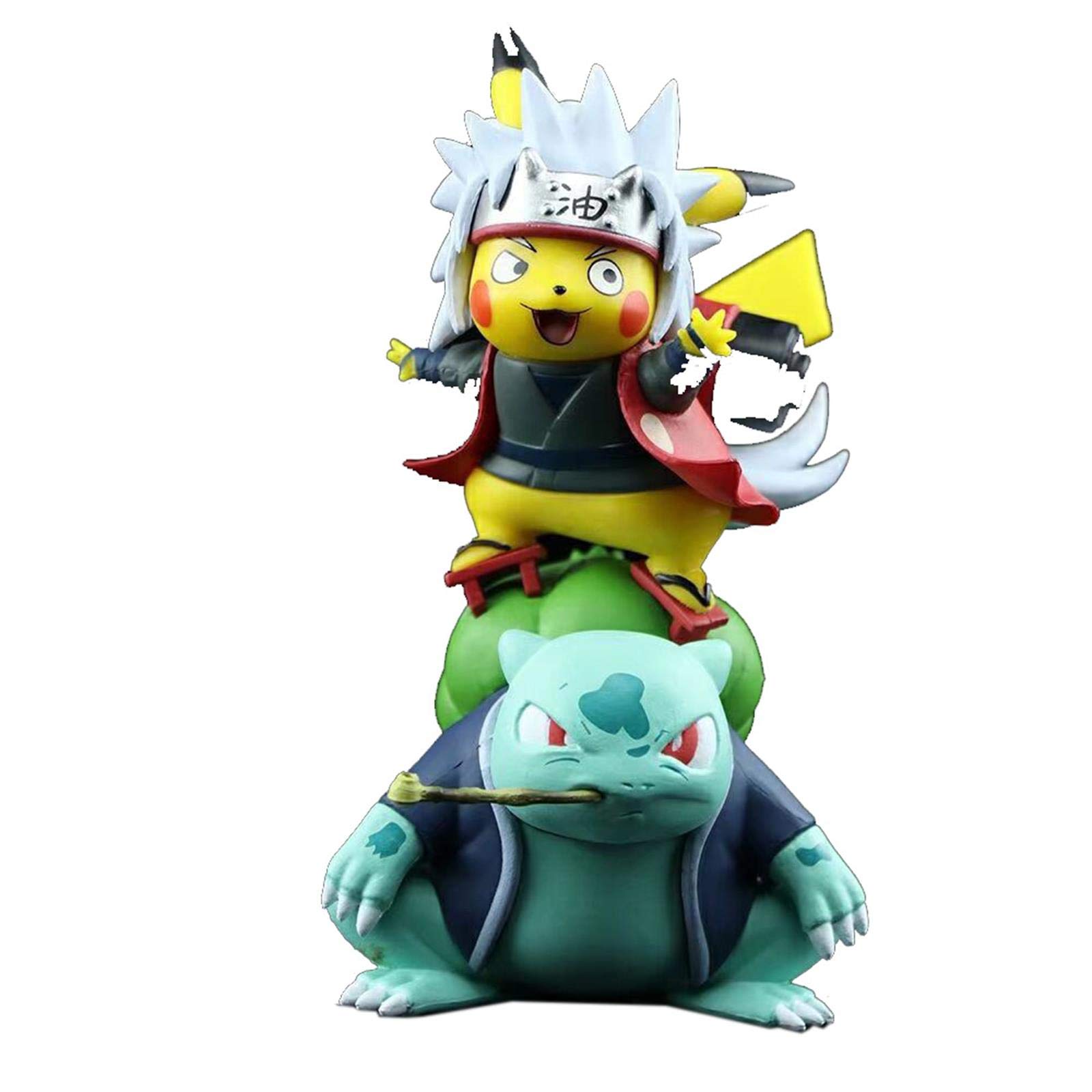 Buy ZCZC Naruto Actions Figures GK Pikachu, Jiraiya Actor Pikachu ...