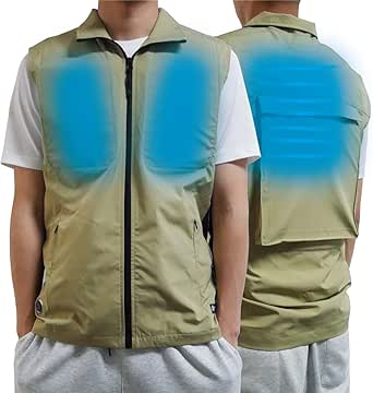 Amazon.co.jp: enson ICE VEST Water Cooling Clothes, Water Cooling Vest ...
