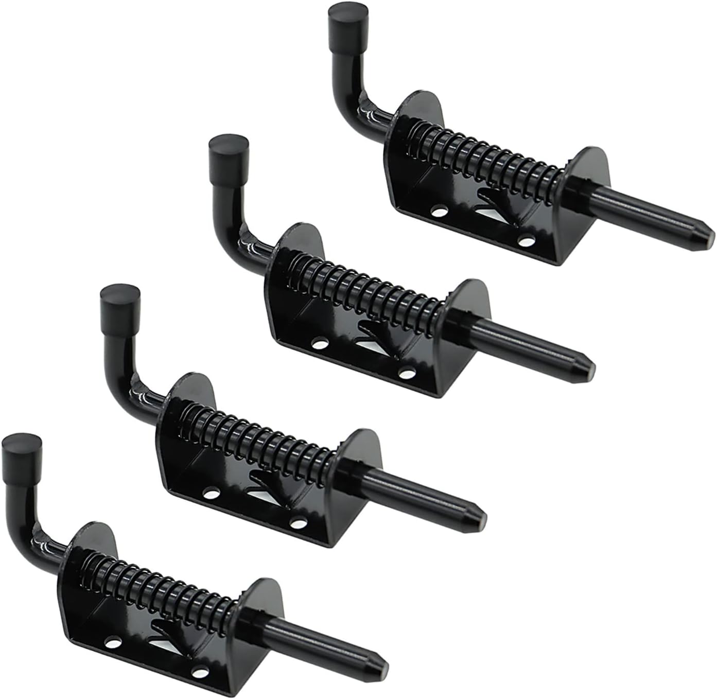 Amazon.com: Quality Life Spring Loaded Gate Latch Pin Barrel Bolt 5in ...