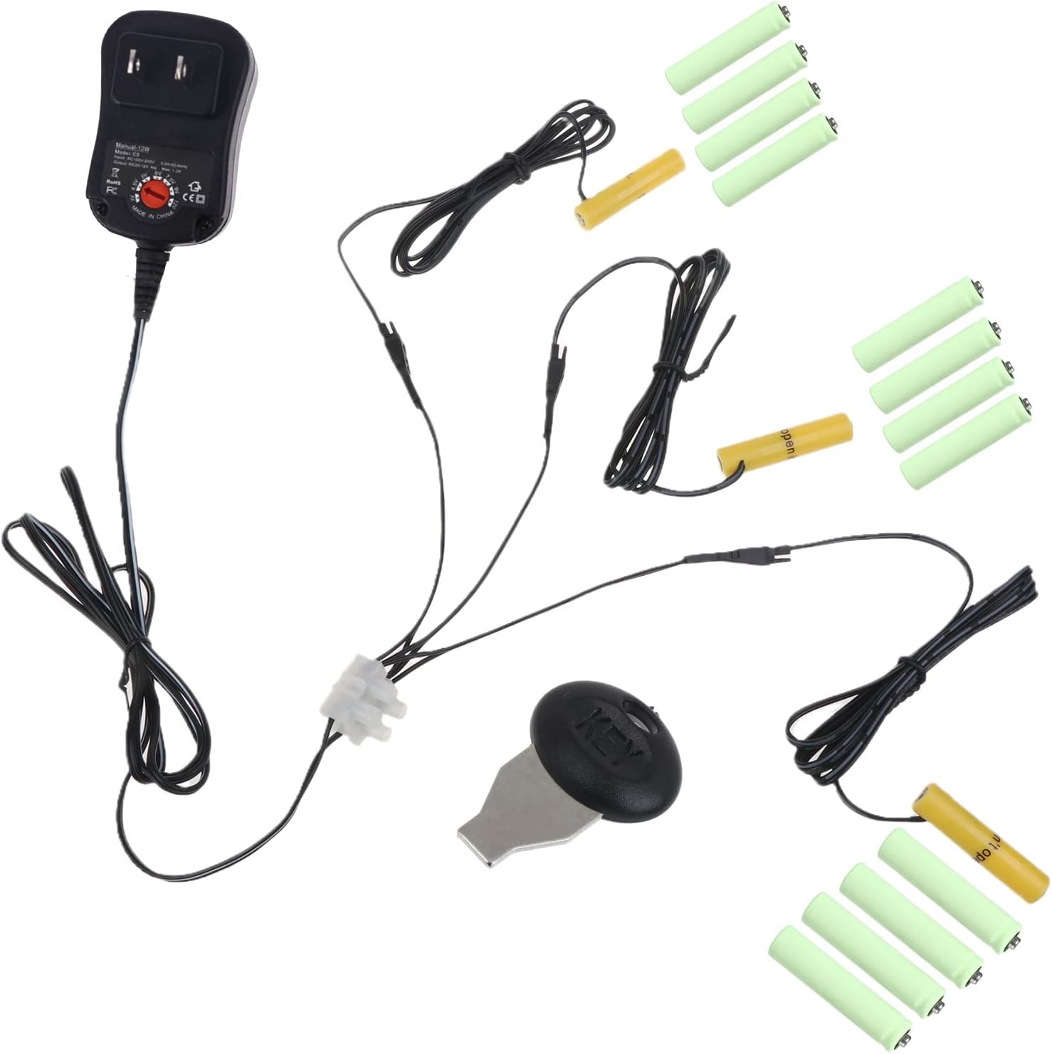 Amazon.com: theeasyhomelife AA Size Hot Dummy Fake Battery Setup Shell ...