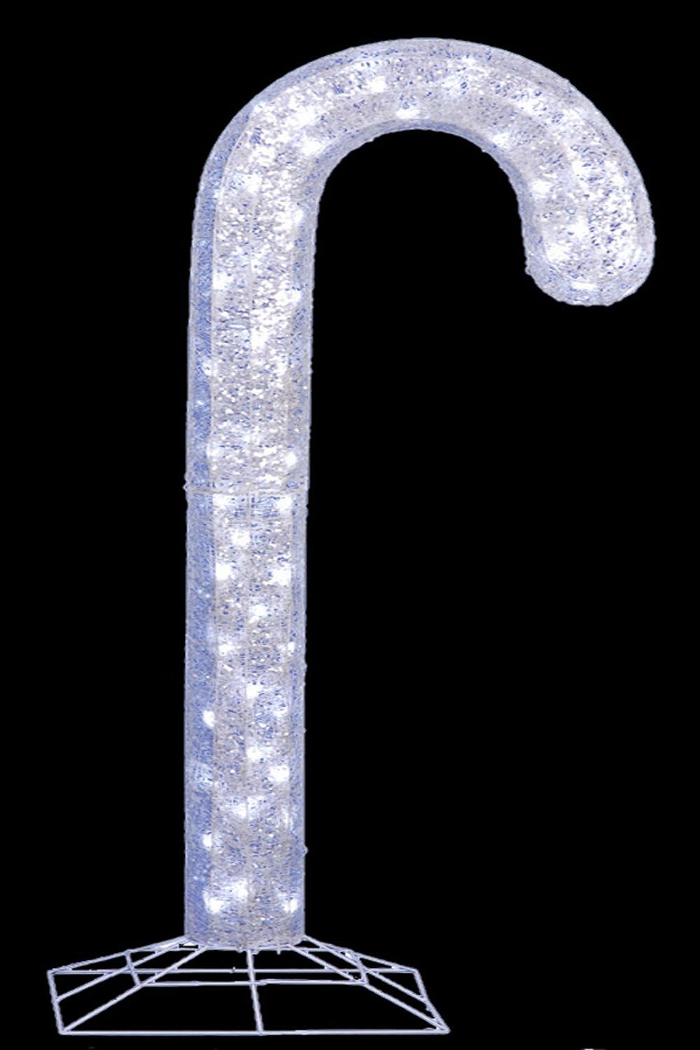 Amazon.com: Decra Lite LTD LED Lighted Open Wire Candy Cane