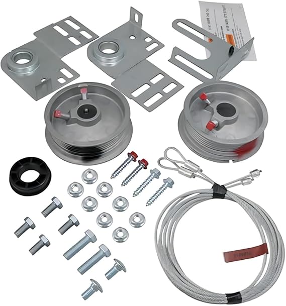 Amazon.com: Samson Garage Door Torsion Spring Conversion Kit for 7ft ...