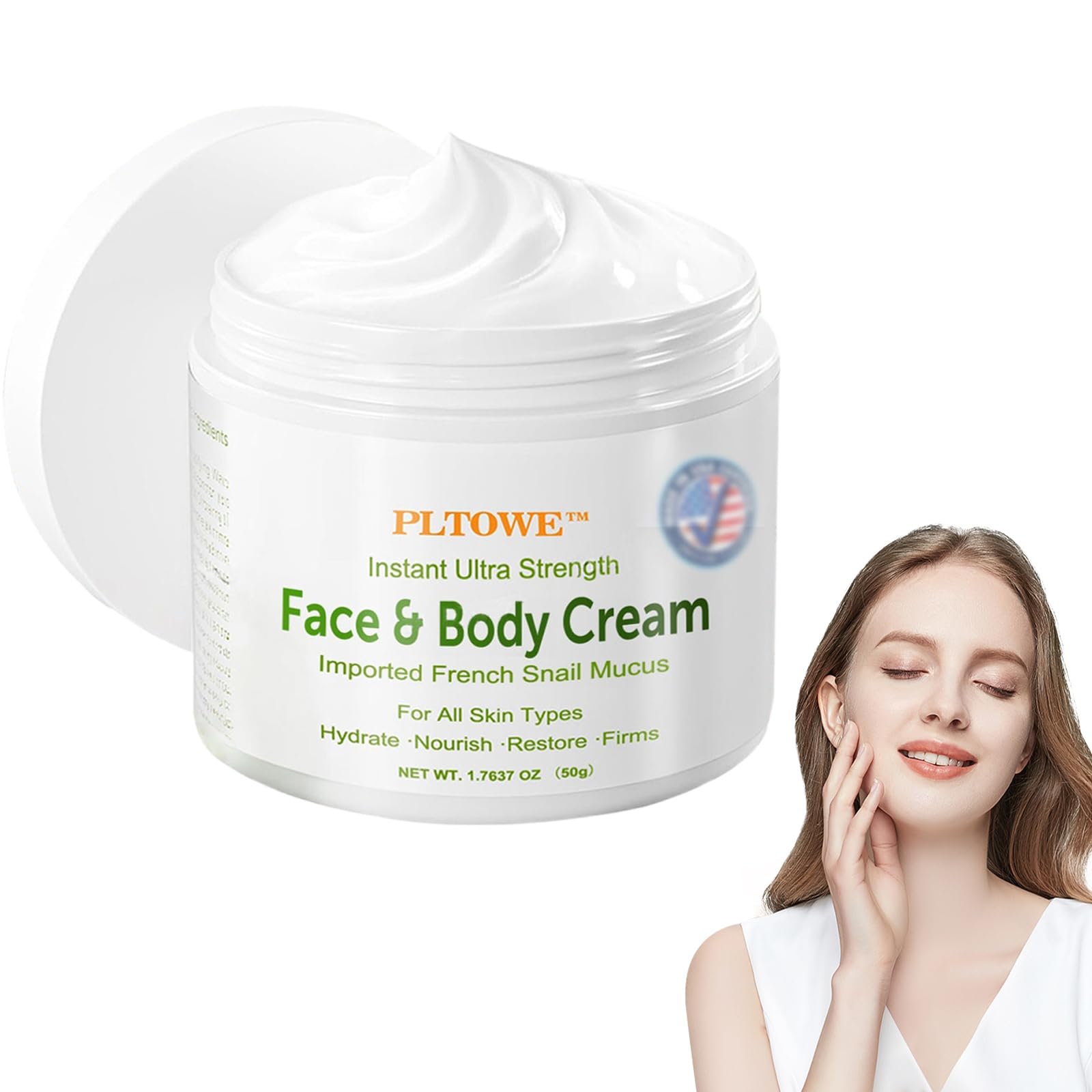 Amazon.com : Luhaka PLTOWE Instant Ultra-Strength Face & Body Renewing ...