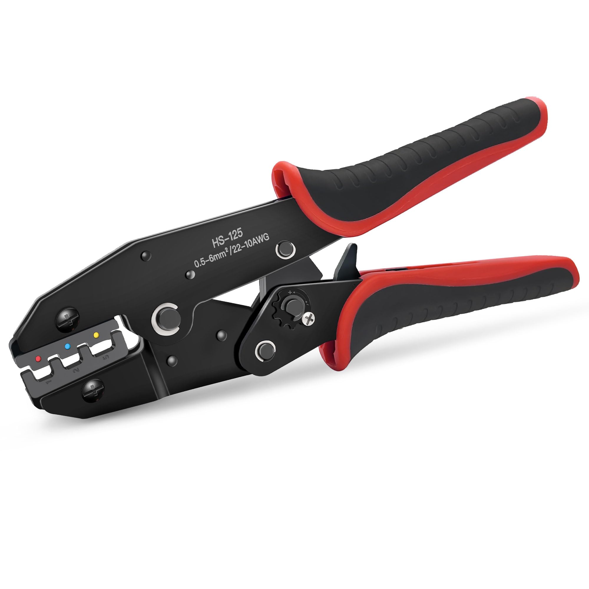 Crimping Tool for Heat Shrink Connectors AWG22-10, Ratcheting Wire ...