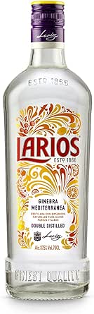 Larios Gin Mediterránea | mit Wacholderbeeren und Zitrusfrüchte ...