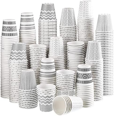 Amazon.com: Marsui 600 Pack Disposable 3 oz Paper Cups, Mouthwash Small ...