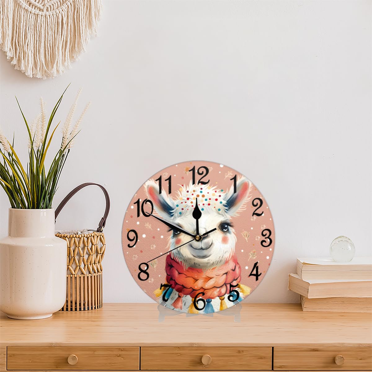 Llama Wall Clock