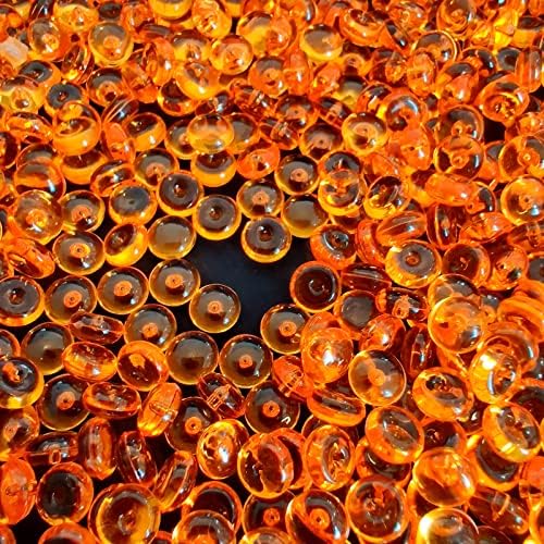 Amazon.com: HappyFiller 5500 Pcs Orange Acrylic Mini Discs 0.28 Inch ...