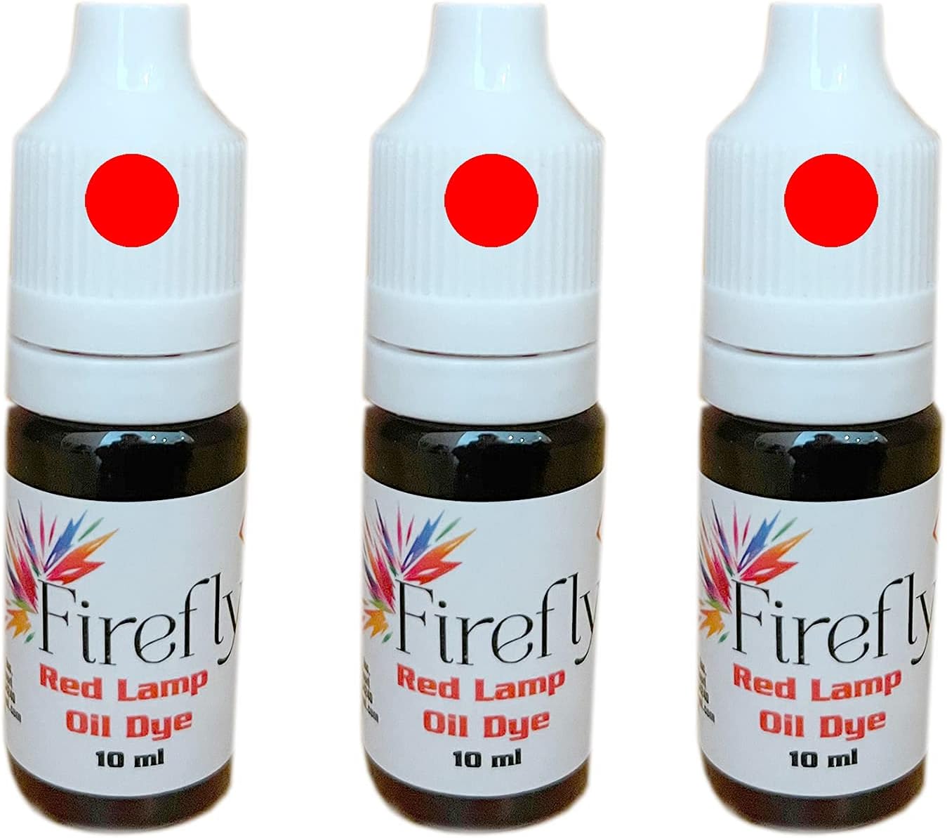 Amazon.com: Firefly Fuels Lamp Oil Dye – Red Color Drops for Paraffin ...