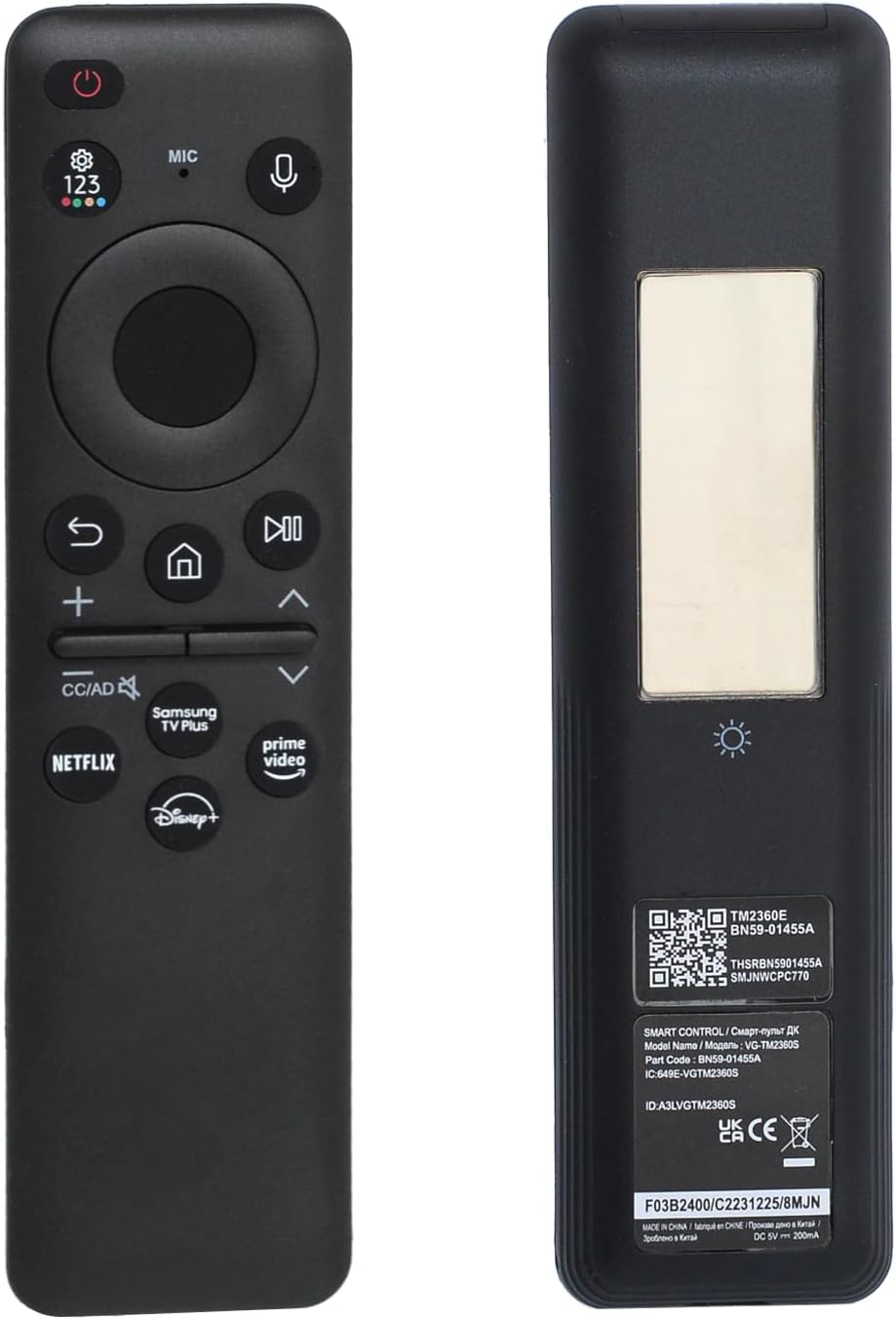 Amazon.com: BN59-01455A Voice Remote Control, BN59-01455A Remote ...