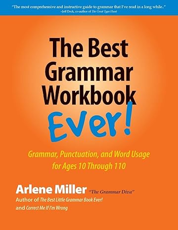 The Best Grammar Workbook Ever: Grammar, Punctuation, and Word Usage ...