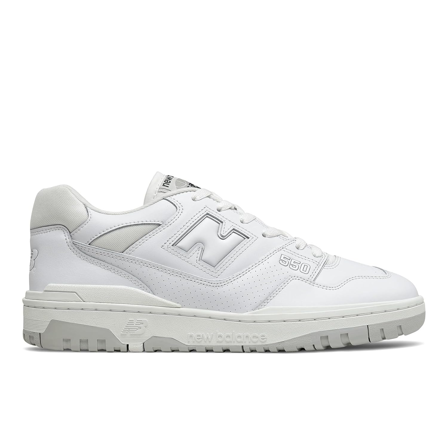 Buy New Balance Men's BB550 Casual Shoe,White,7 at Amazon.in