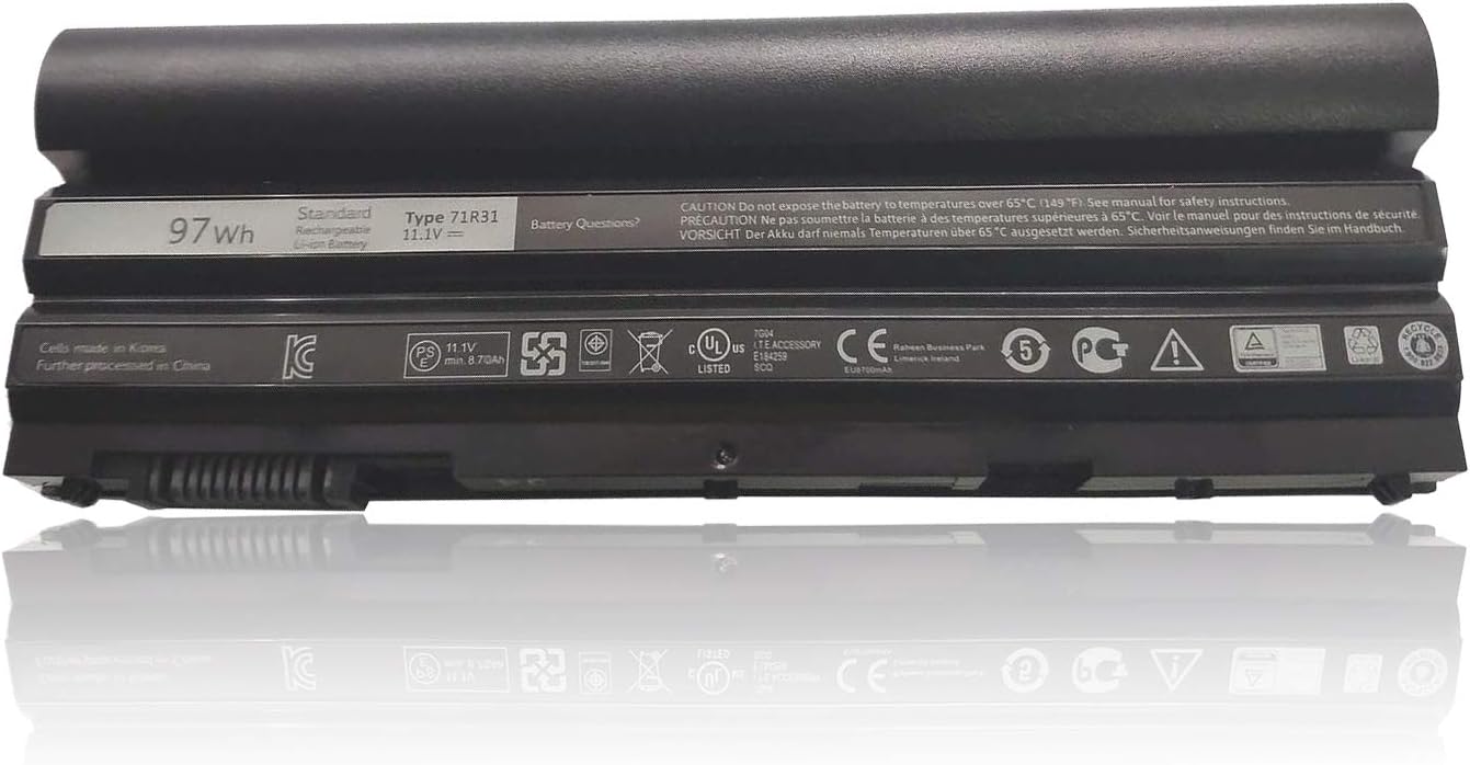 Amazon.com: Tandirect New 71R31 97Wh Replacement Laptop Battery ...
