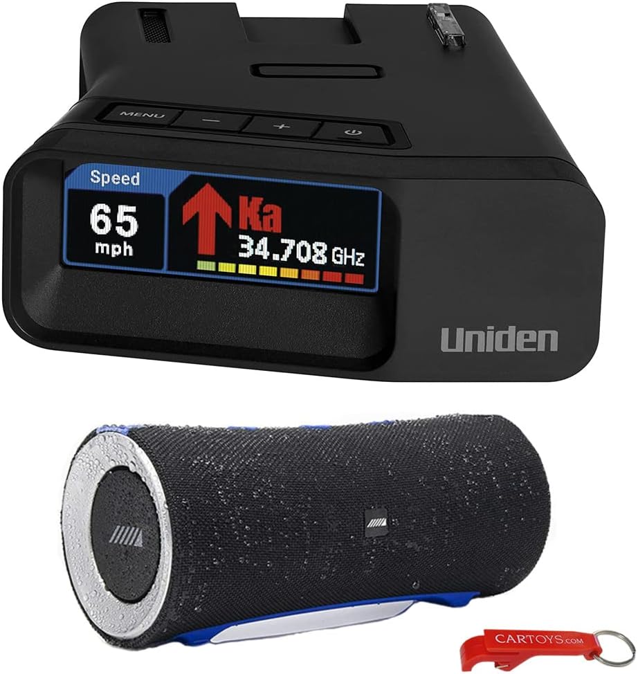 Amazon.com: Uniden R7 Radar/Laser(LiDAR) Detector, Extreme Range, Voice ...